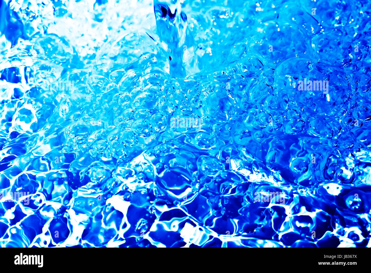 Clear and transparent water drops and bubbles Stock Photo - Alamy
