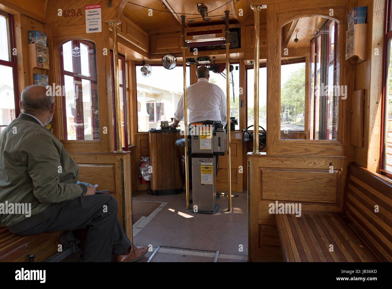Streetcar conductor hi-res stock photography and images - Alamy