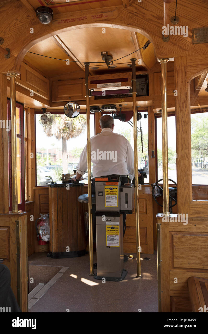 Streetcar interior hi-res stock photography and images - Alamy