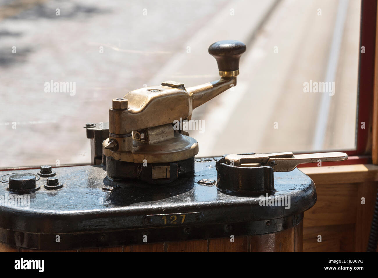 Tram lever hi-res stock photography and images - Alamy