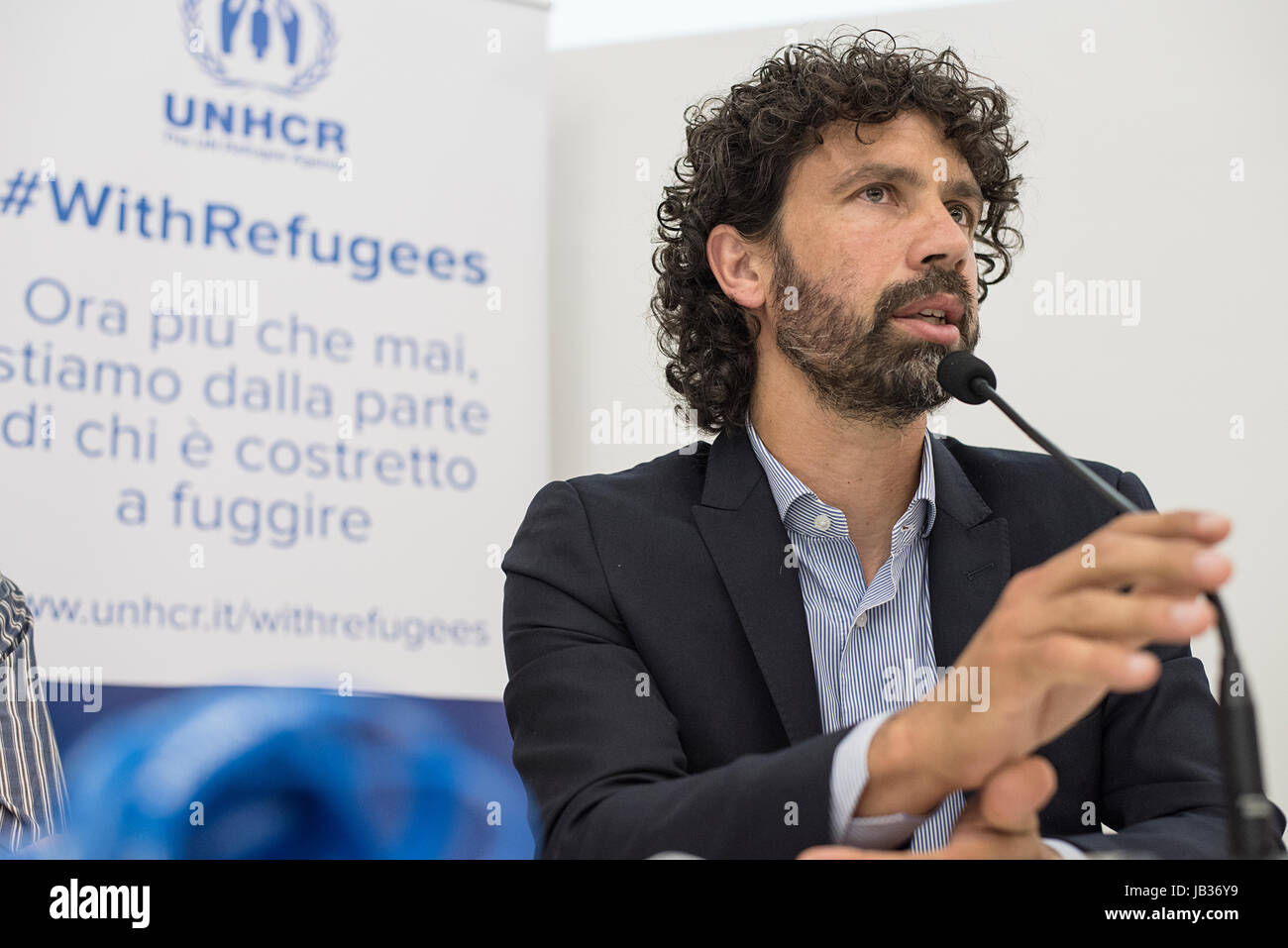 Rome, Italy. 08th June, 2017. UNHCR Conference for the “World Refugee's ...
