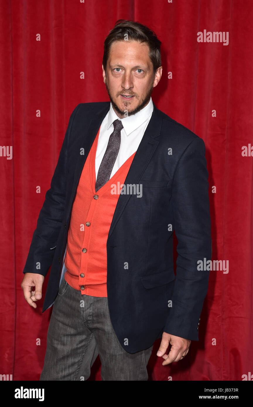 Ben Cartwright attending the British Soap Awards 2017 at The Lowry ...