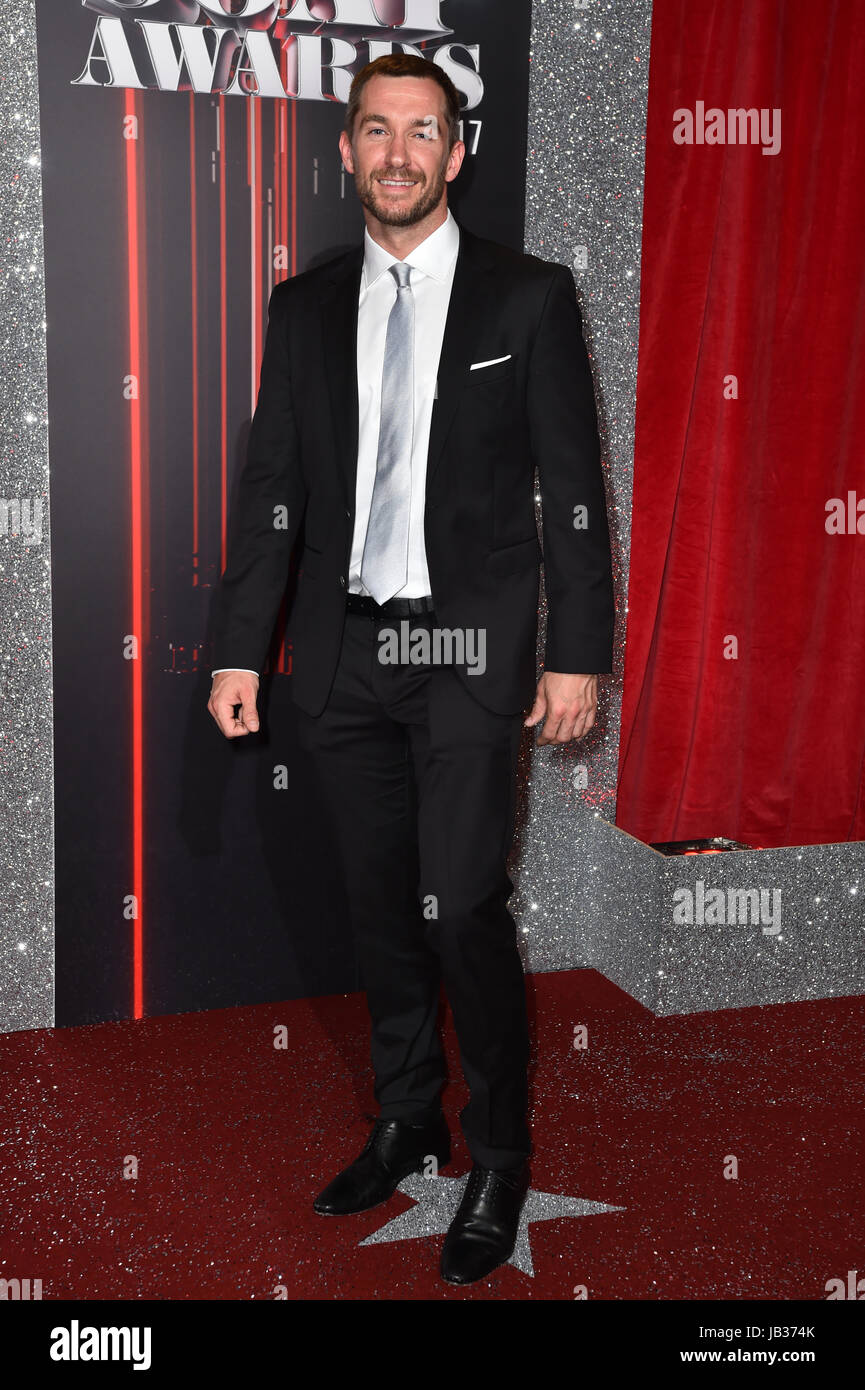 Anthony Quinlan attending the British Soap Awards 2017 at The Lowry ...