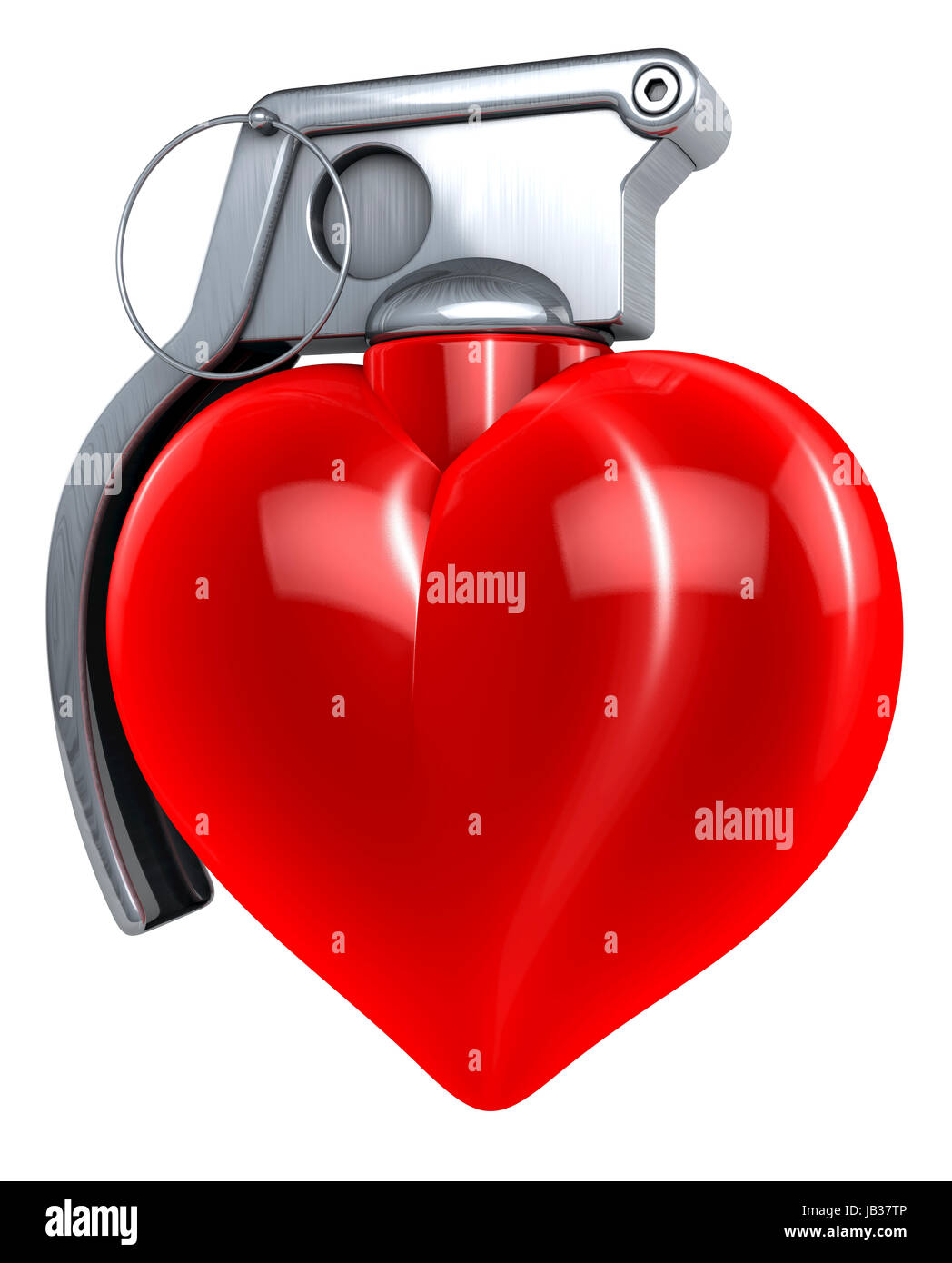 Heart bomb icon hi-res stock photography and images - Alamy