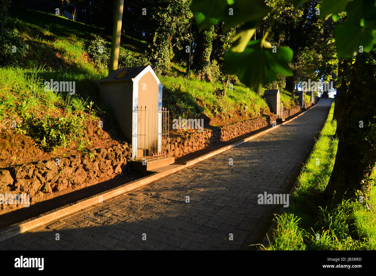 Stations of the cross - way of the cross - Easter Stock Photo - Alamy