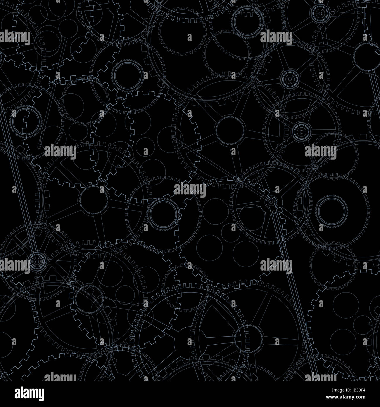Abstract gear background, seamless pattern Stock Photo - Alamy