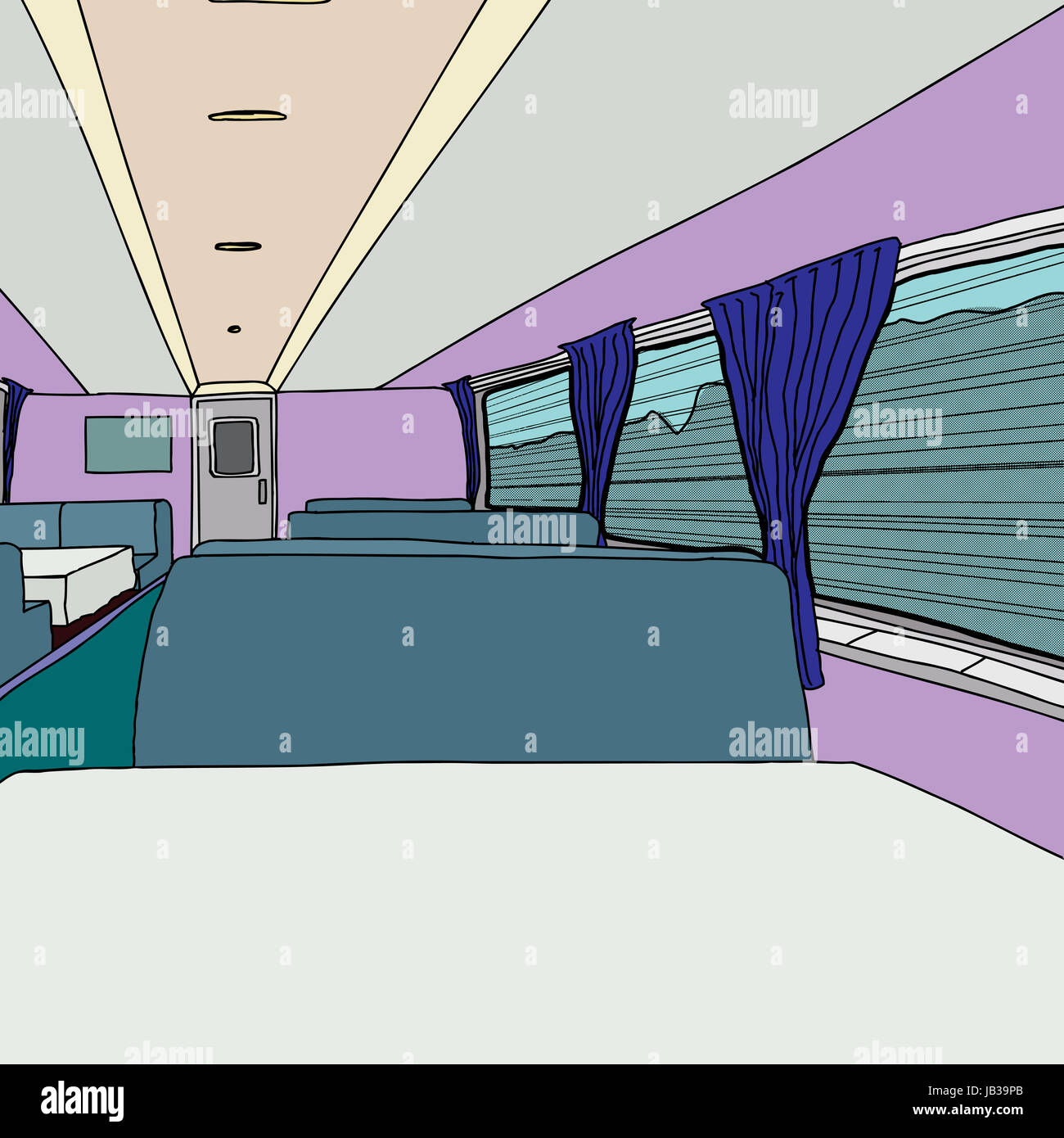 Interior generic cafe table hi-res stock photography and images - Alamy