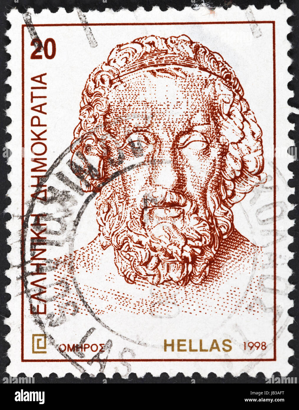 Ancient greek poet homer hi-res stock photography and images - Alamy