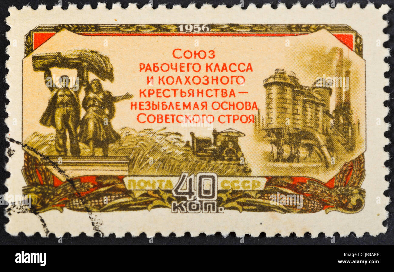 Soviet working class hi-res stock photography and images - Alamy