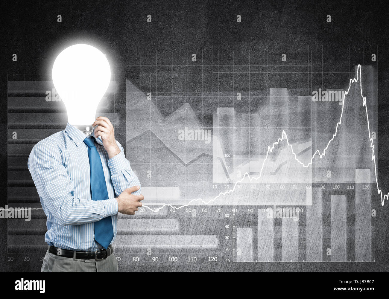 Man thinking over his idea Stock Photo - Alamy