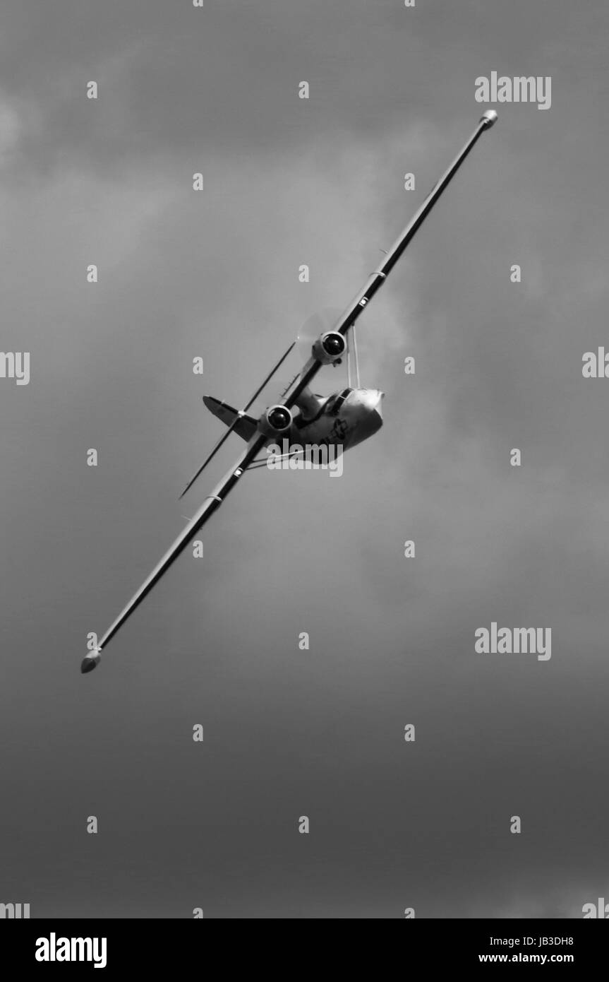 Catalina PBY5A "Flying Boat" an amphibious aircraft, one of the most ...