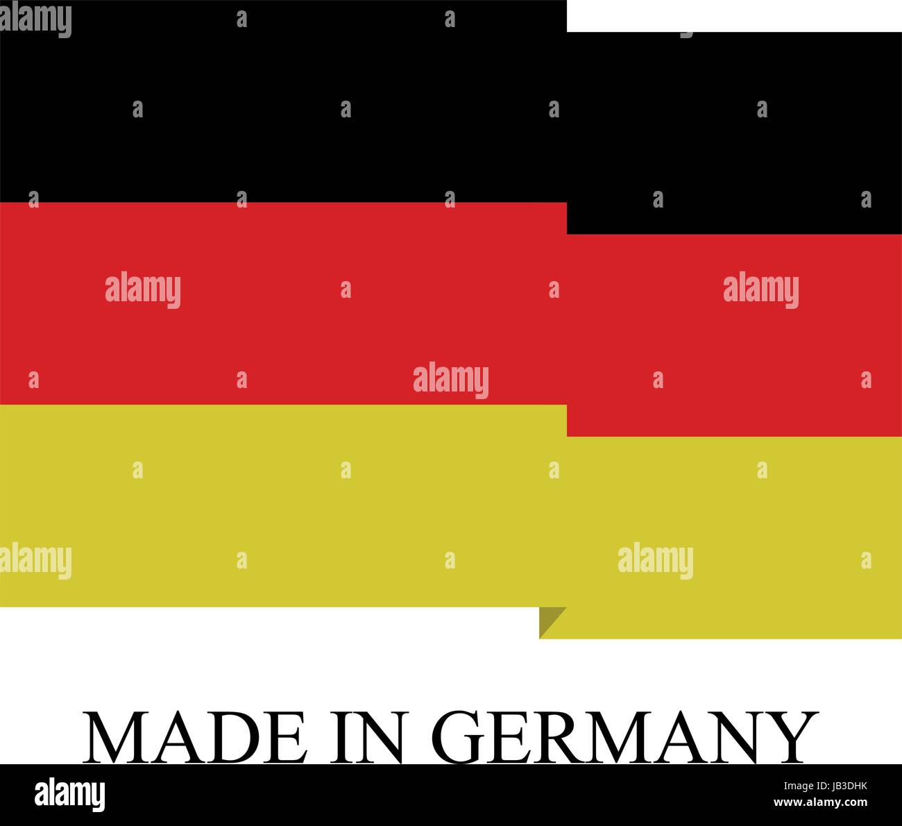 Made in germany on white background in vector Stock Vector Image & Art ...