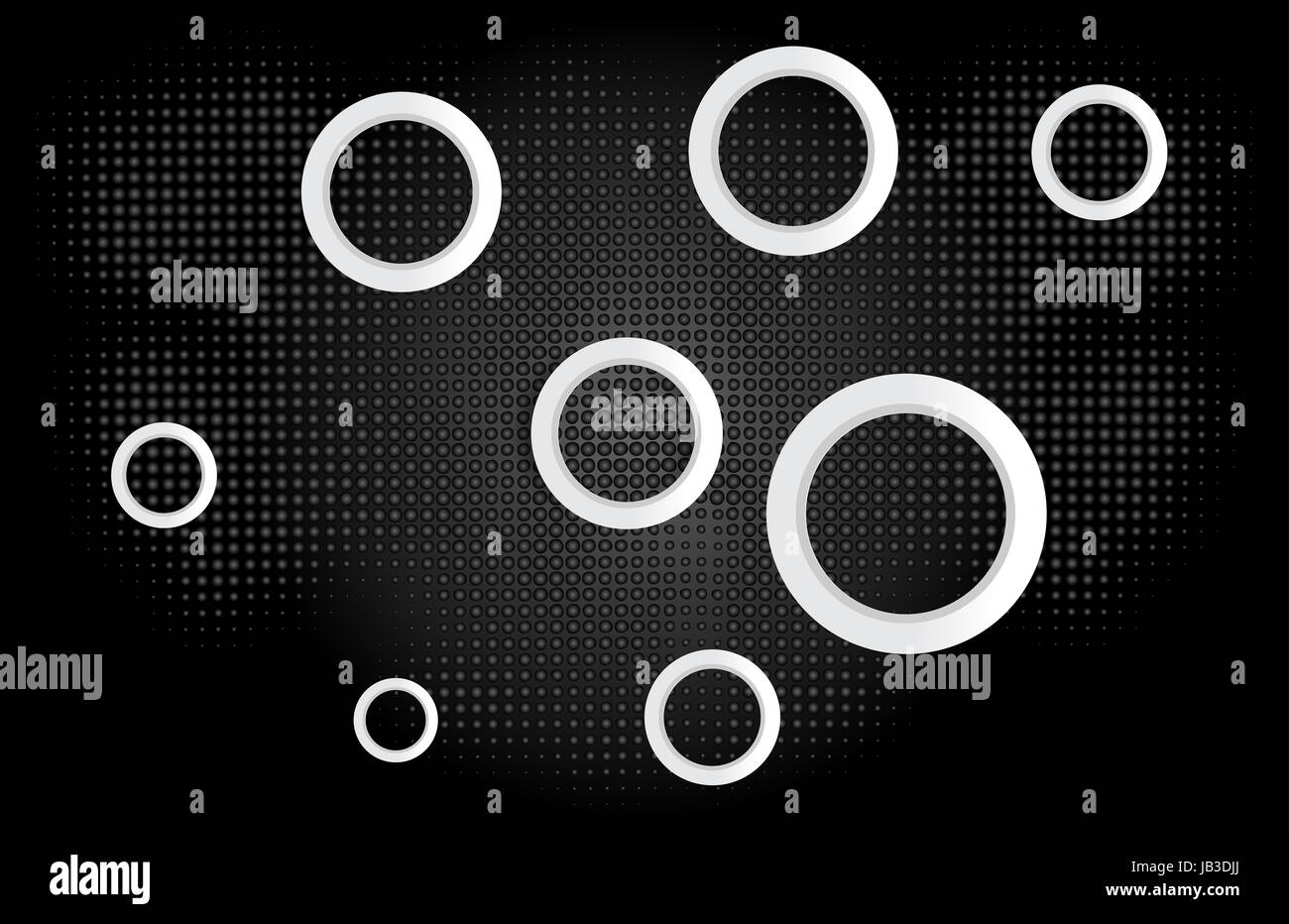 Gradient circles Black and White Stock Photos & Images - Alamy