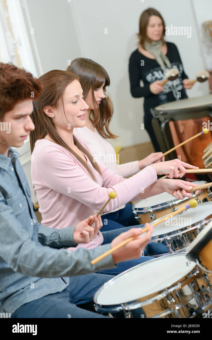 Elementary School Music Room Drum