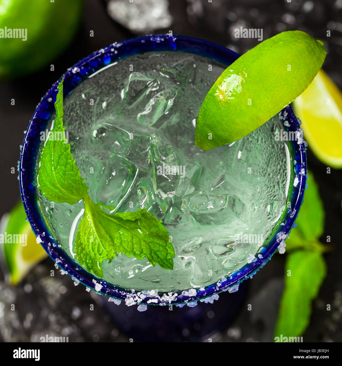 Margarita Alcoholic Cocktail Stock Photo - Alamy