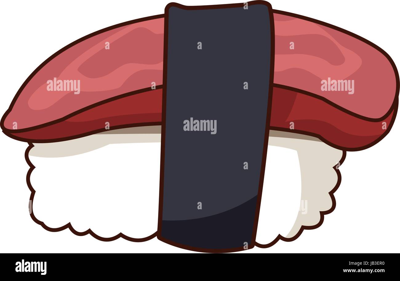 chinese traditional food sushi style Stock Vector Image & Art - Alamy