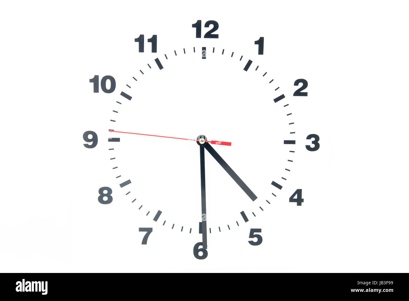 Dial of the clock isolated on white background Stock Photo - Alamy