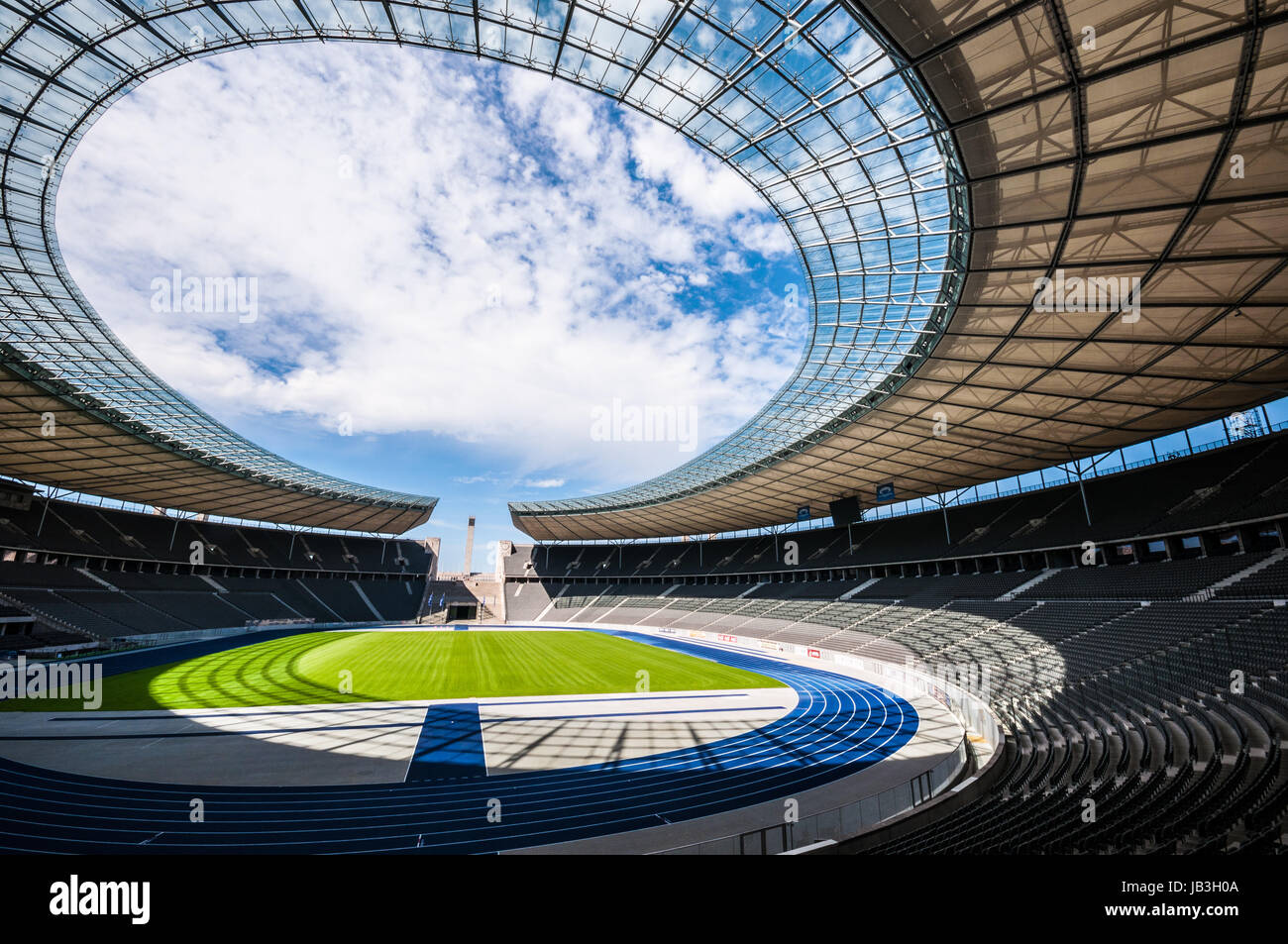 Olympic stadium view berlin hi-res stock photography and images - Alamy