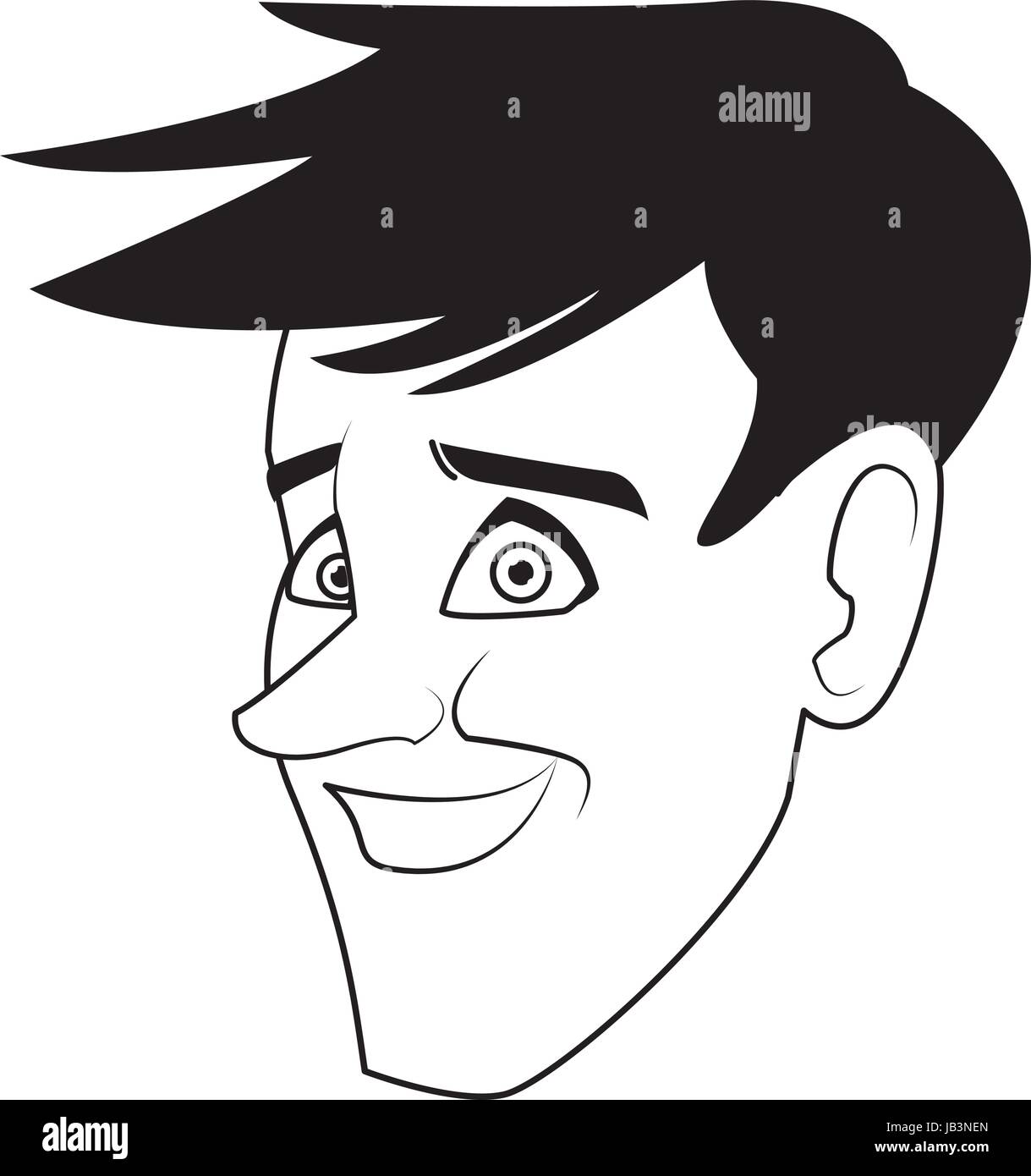 head man people character human profession Stock Vector Image & Art - Alamy