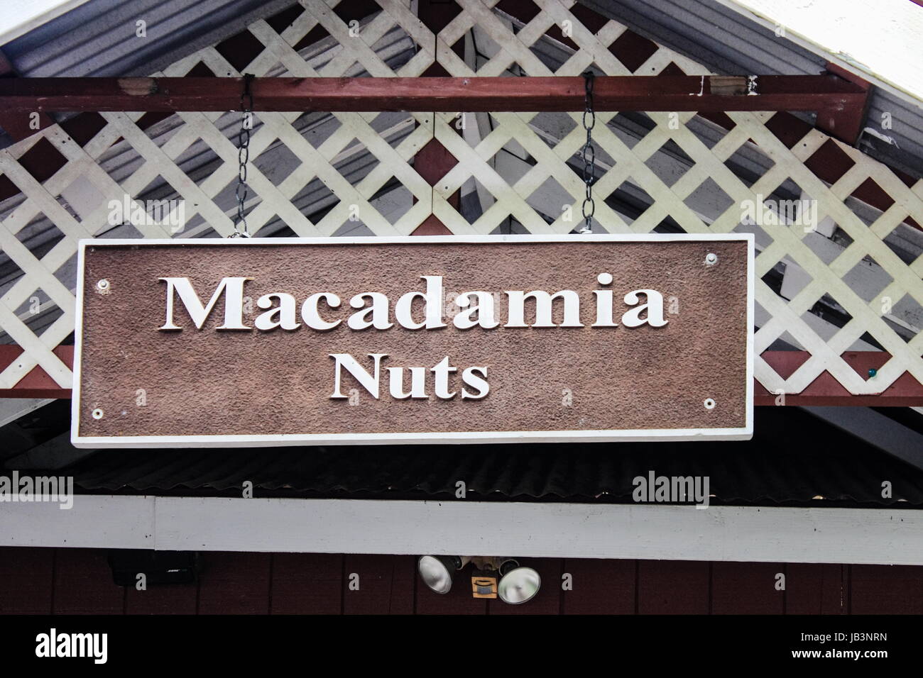 Macadamia nut sign hi-res stock photography and images - Alamy