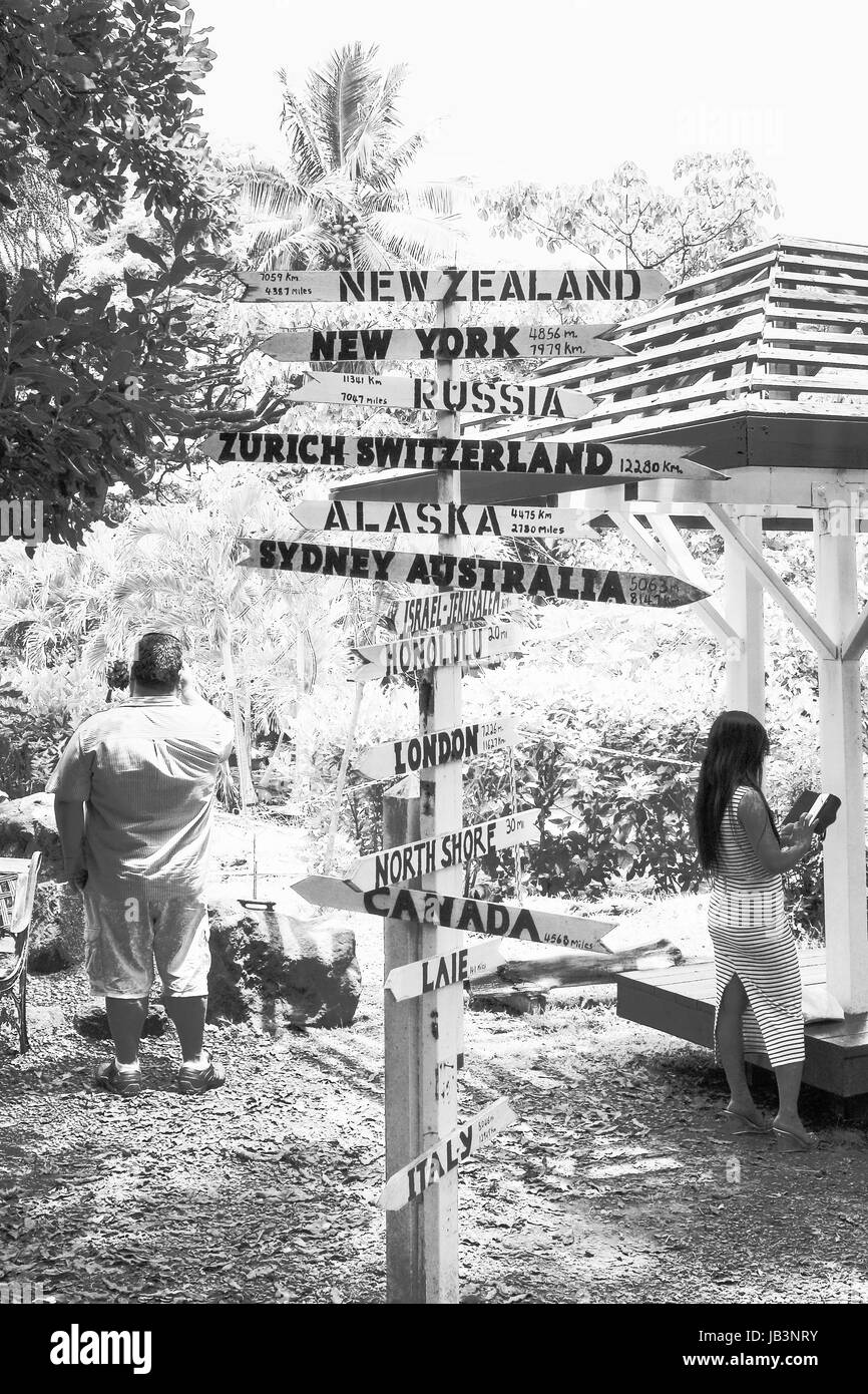 Post tropical Black and White Stock Photos & Images - Alamy