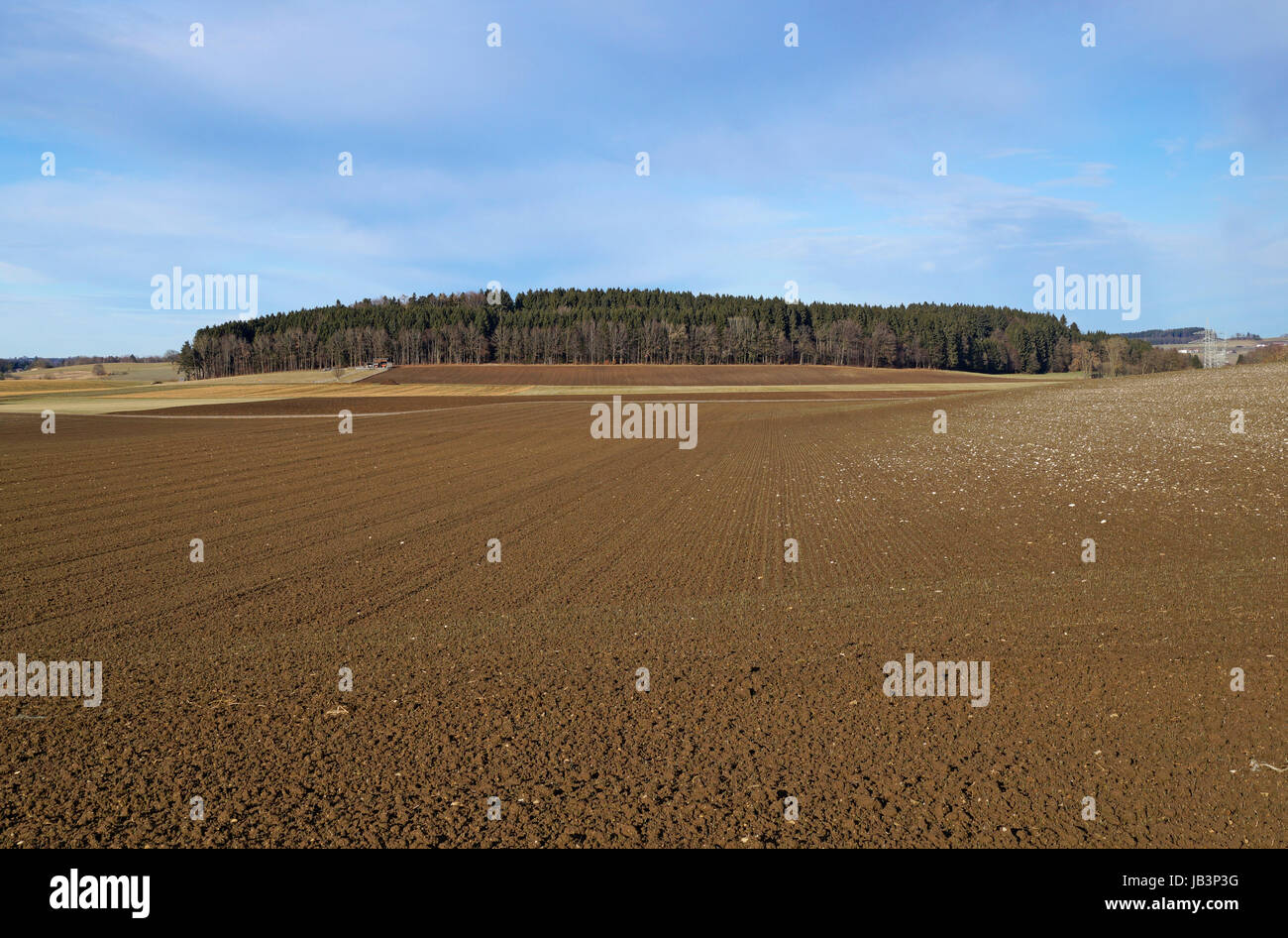 arable farm Land in Bavaria Stock Photo - Alamy