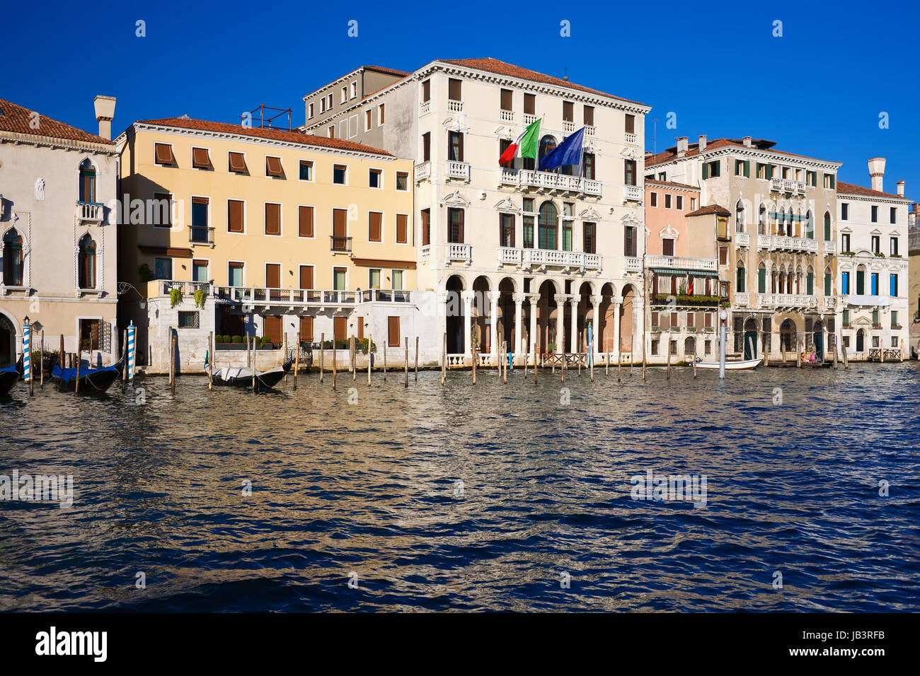 Famous Grand Canal in Venice, Italy Stock Photo - Alamy