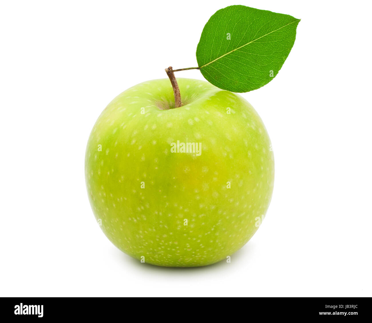 Nice fresh apple isolated on white background Stock Photo - Alamy