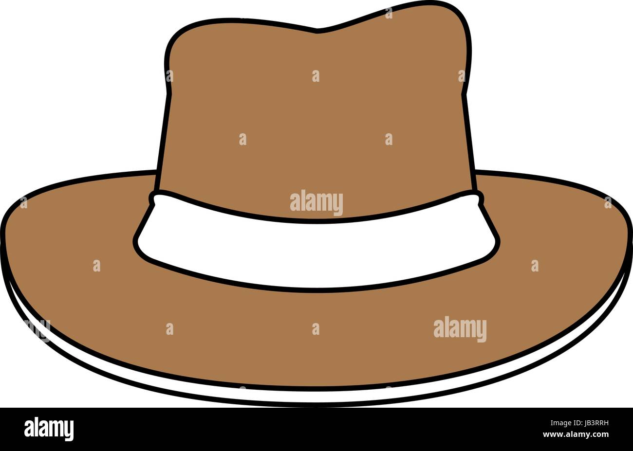 hat illustration cartoon silhouette Stock Vector Image & Art - Alamy