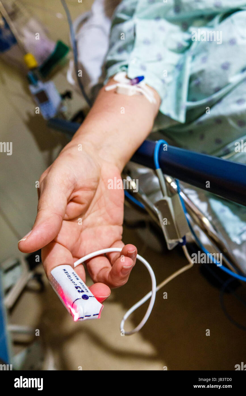 Finger On The Pulse High Resolution Stock Photography and Images - Alamy