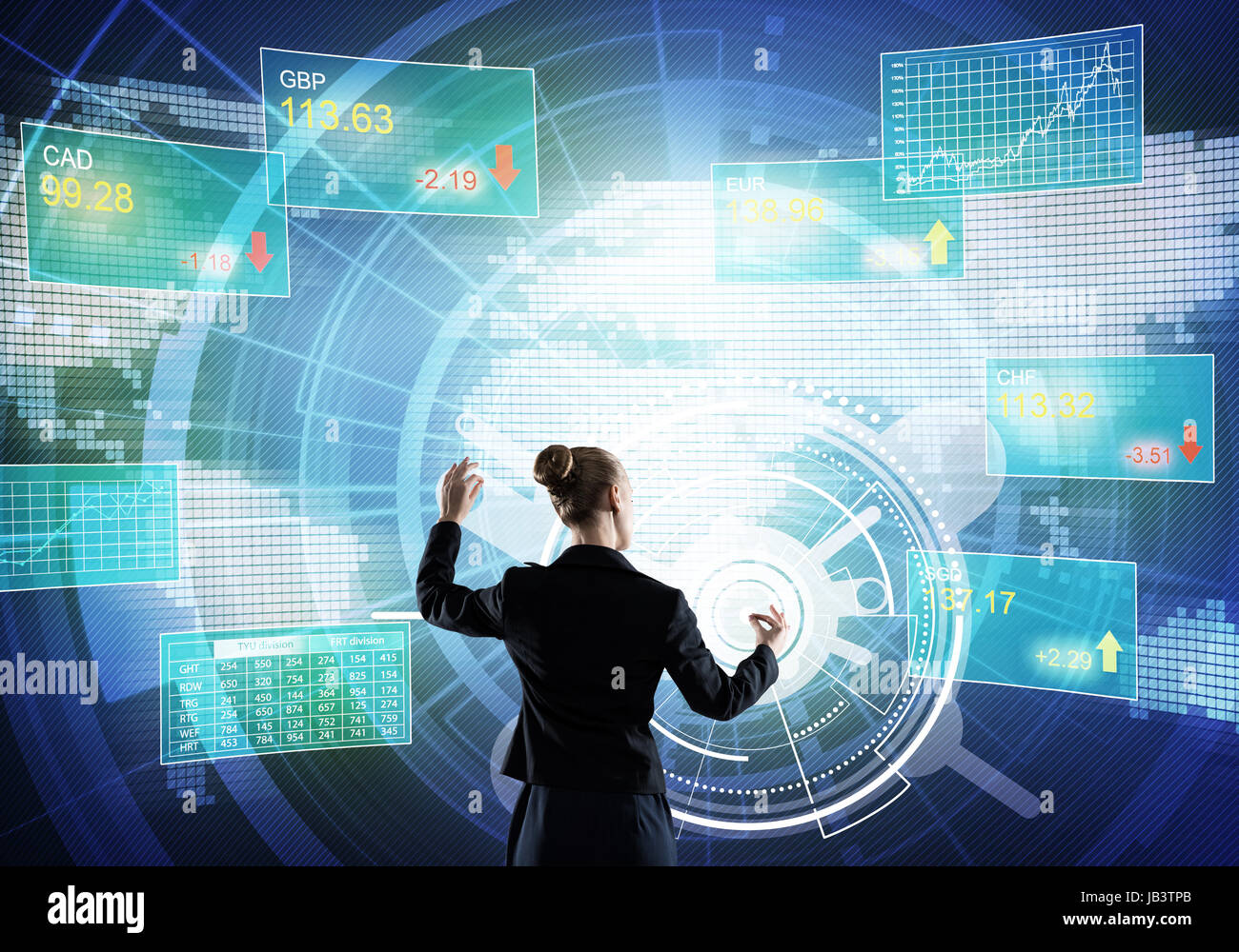 Modern technologies in use Stock Photo - Alamy