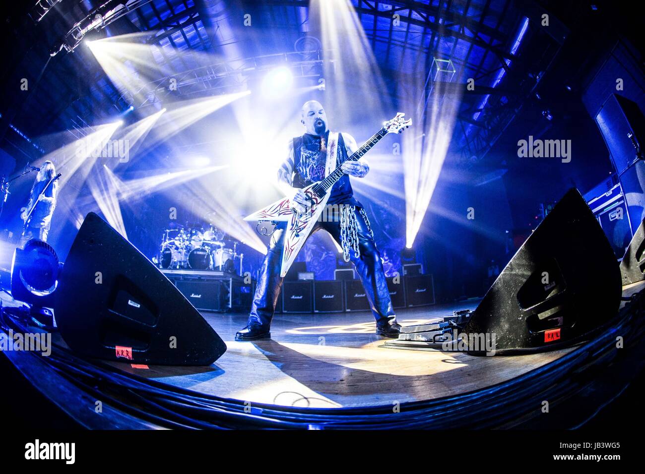 Milan, Italy. 08th June, 2017. American thrash metal band Slayer ...