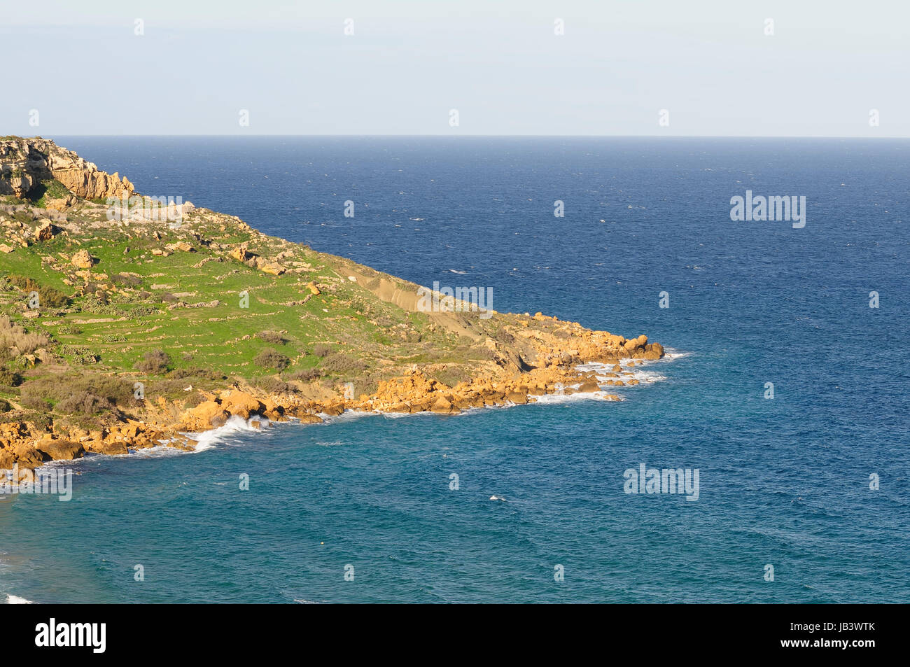 breaking of waves undulate Stock Photo - Alamy