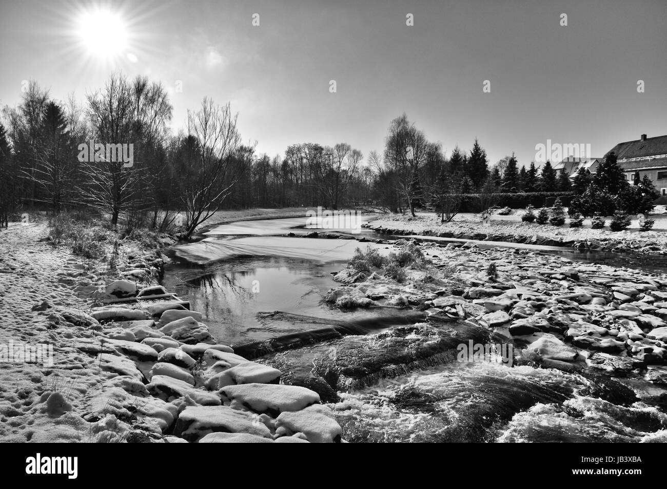 Sohland spree Black and White Stock Photos & Images - Alamy