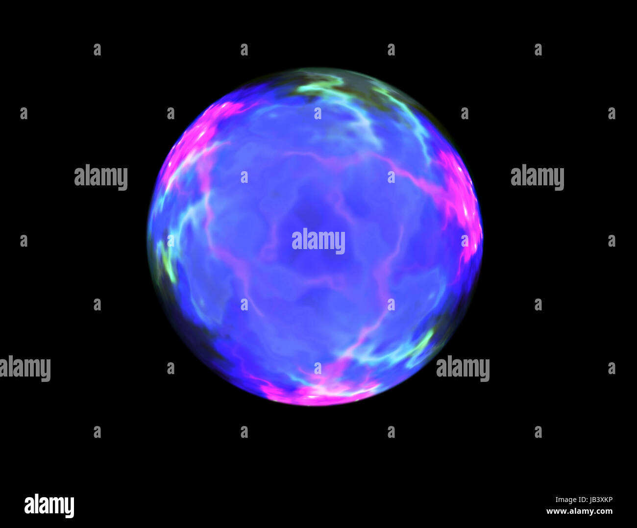 The glow planet light effect of background Stock Photo - Alamy