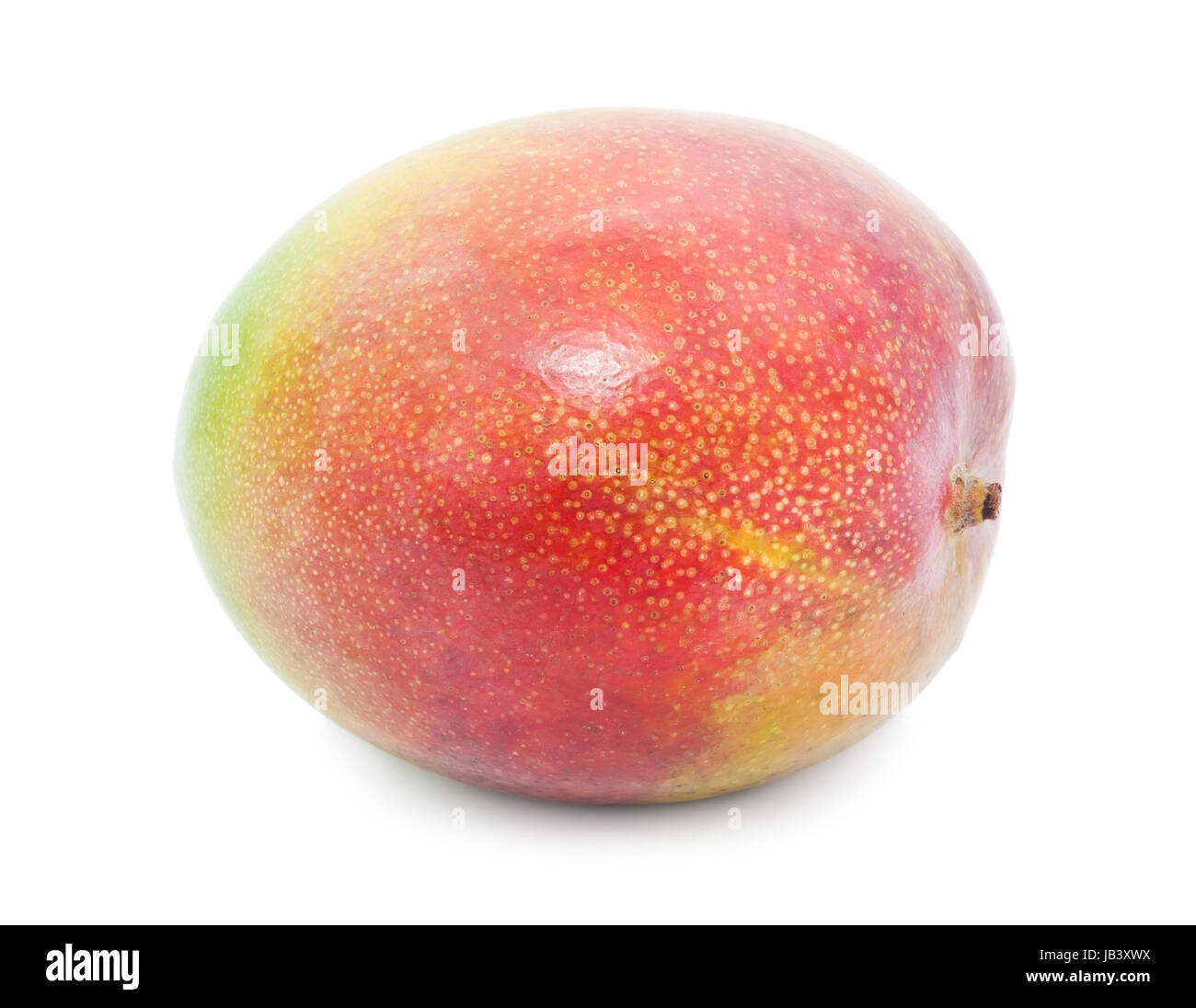 Fresh juicy Mango fruit isolated on white background Stock Photo - Alamy
