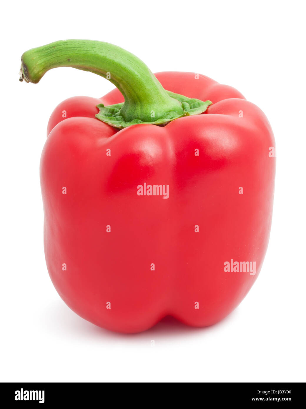 Fresh bell pepper isolated on white background Stock Photo - Alamy
