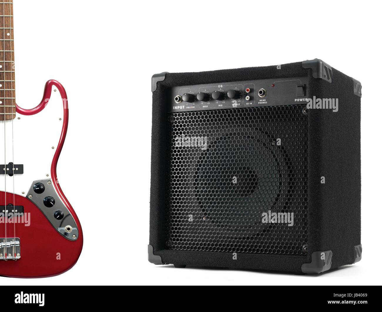 Musical equipment isolated against a plain background Stock Photo - Alamy