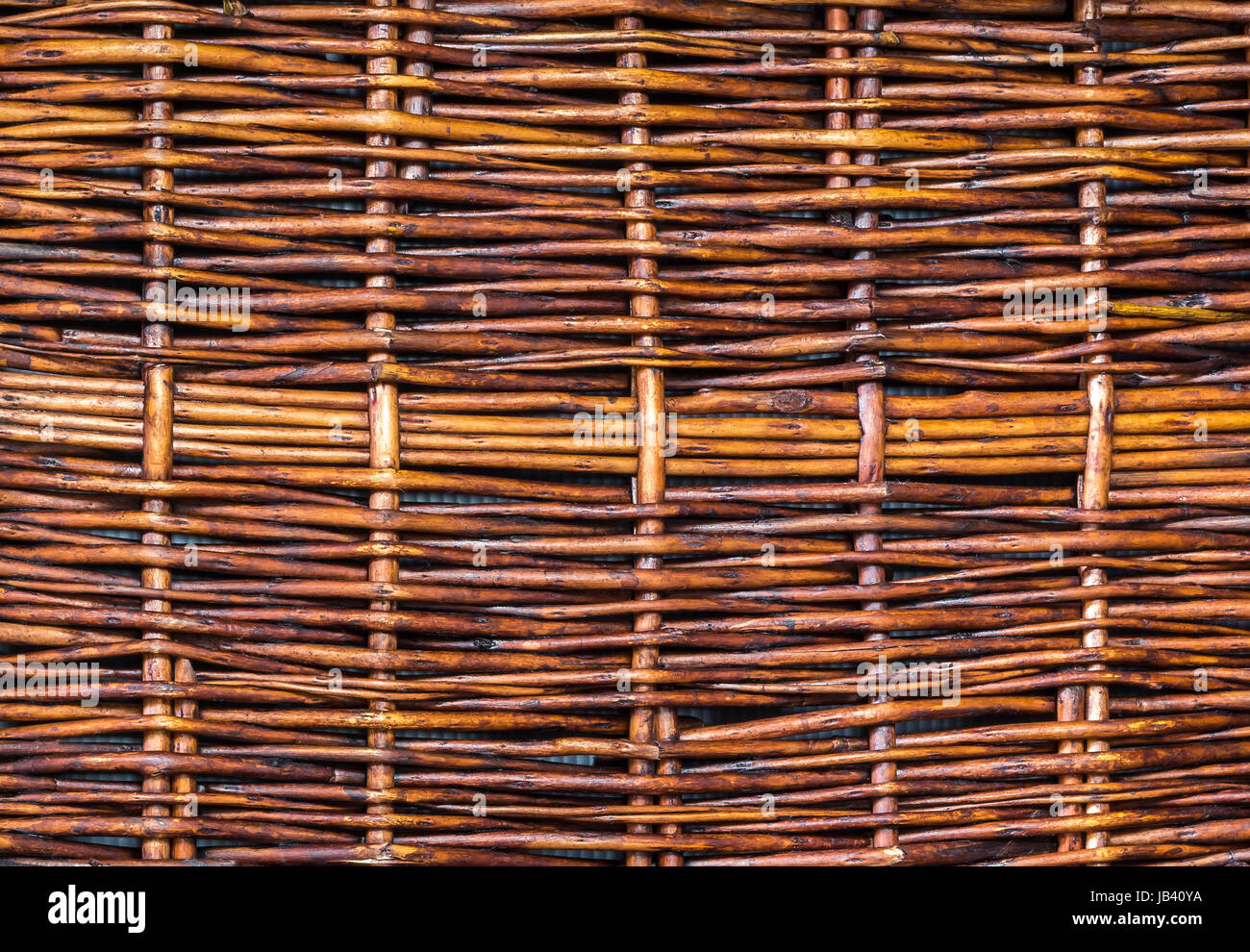 Closeup brown wooden woven wicker texture background Stock Photo - Alamy