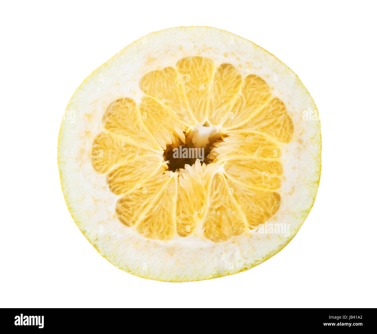 Fresh pomelo fruit isolated on white background Stock Photo - Alamy
