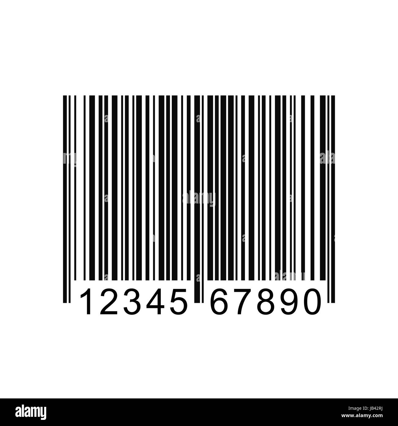 Barcode Without White Background
