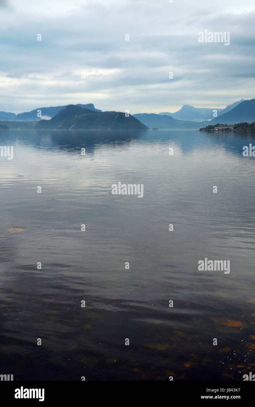 mountains in haze Stock Photo - Alamy