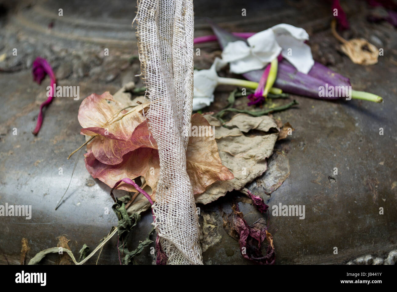 Gulmi District, Nepal. Inside al Hindu temple Stock Photo - Alamy