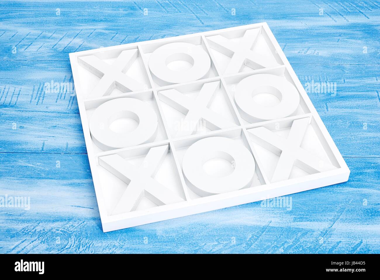 A studio photo of naughts and crosses Stock Photo - Alamy