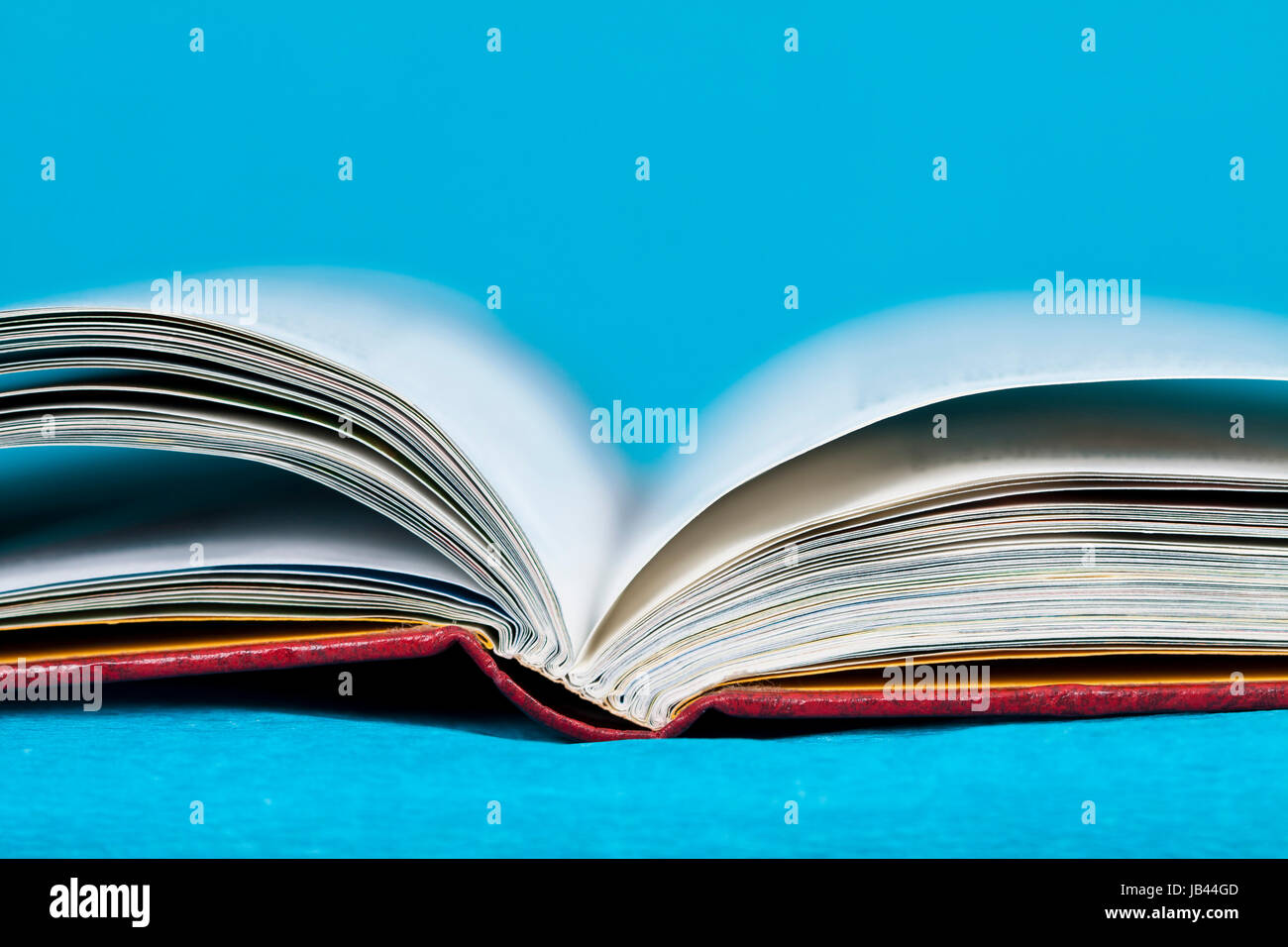 Close up on open book pages Stock Photo - Alamy