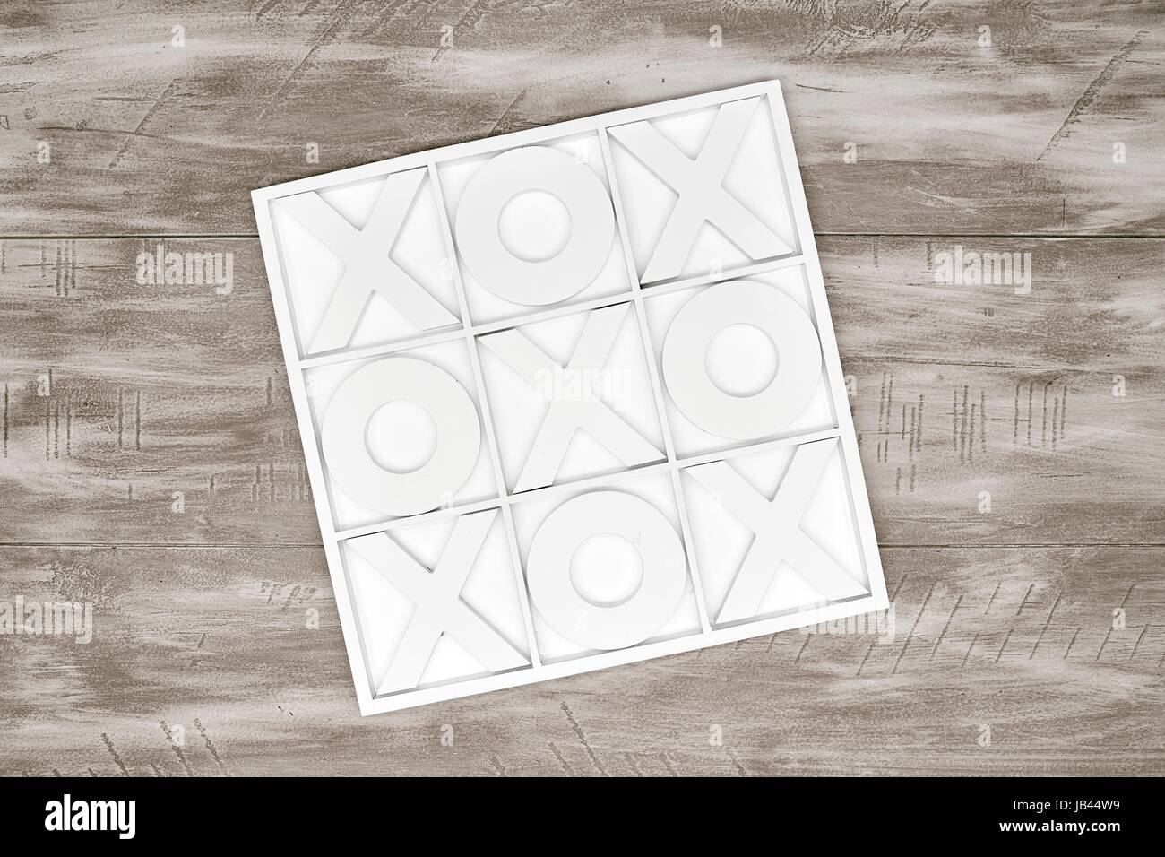 A studio photo of naughts and crosses Stock Photo - Alamy