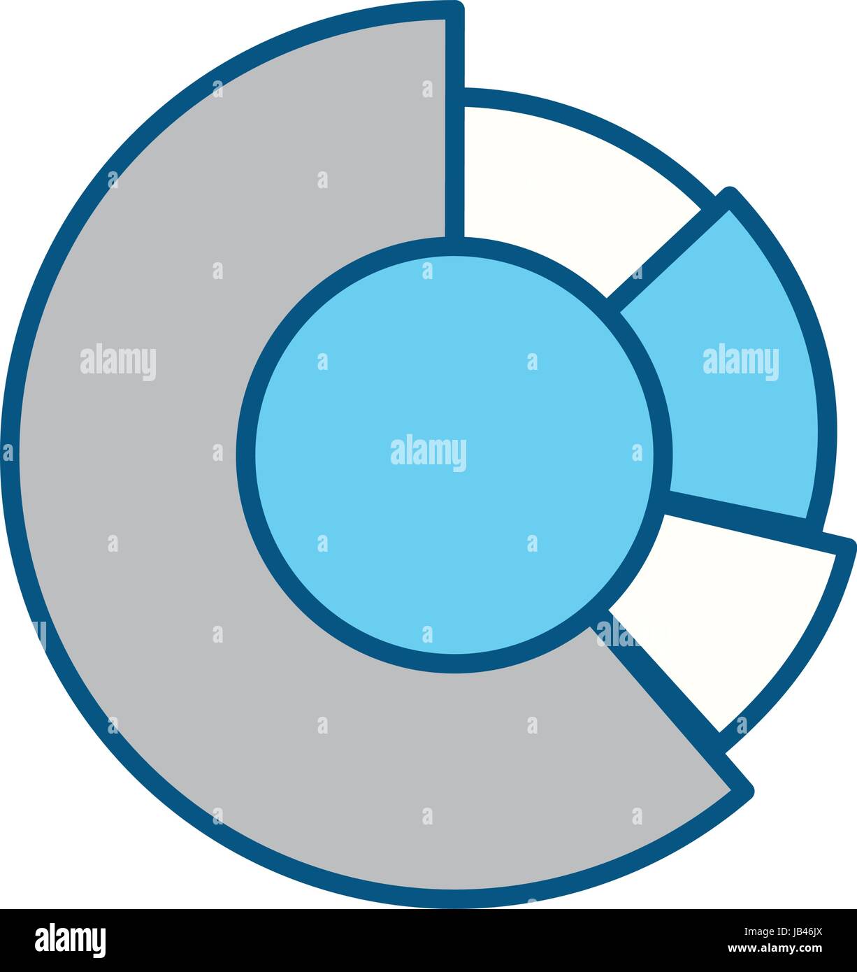 statistics trend growing vector illustration graphic design icon Stock ...