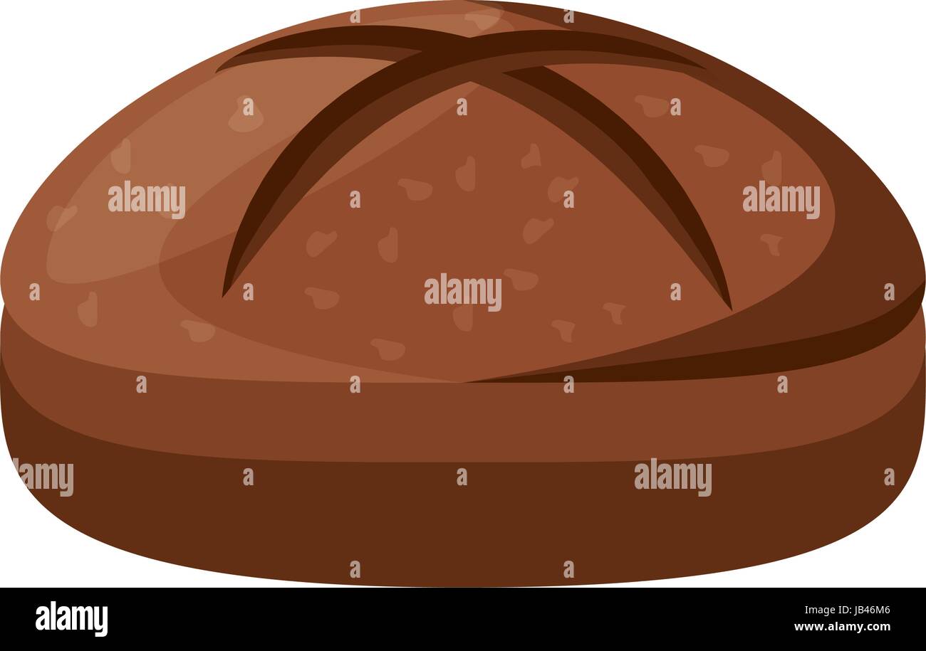 dinner roll loaf vector illustration graphic design icon Stock Vector ...