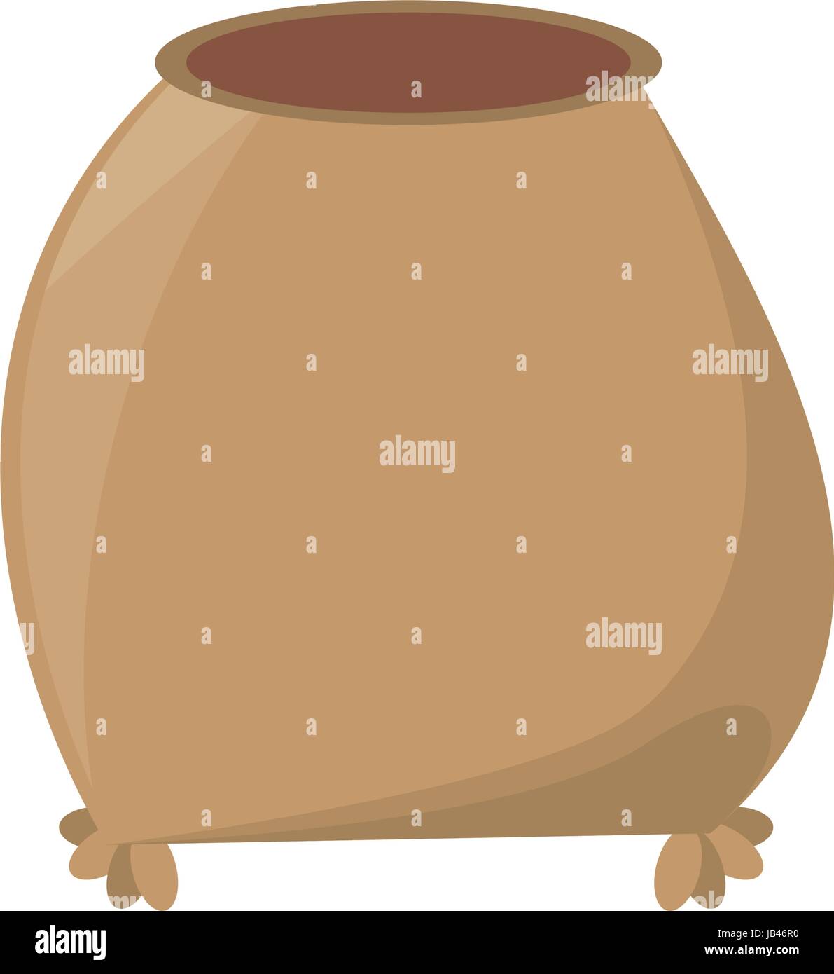 sack bag pouch vector illustration graphic design icon Stock Vector ...