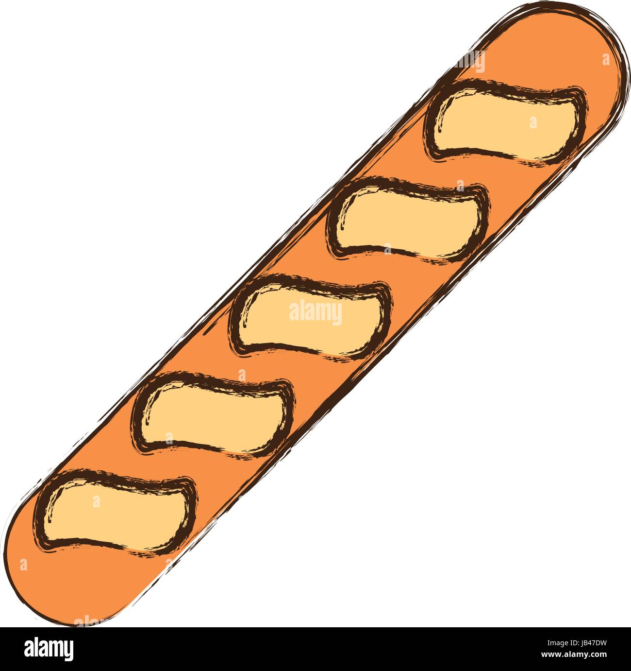 dinner roll loaf Stock Vector Image & Art - Alamy